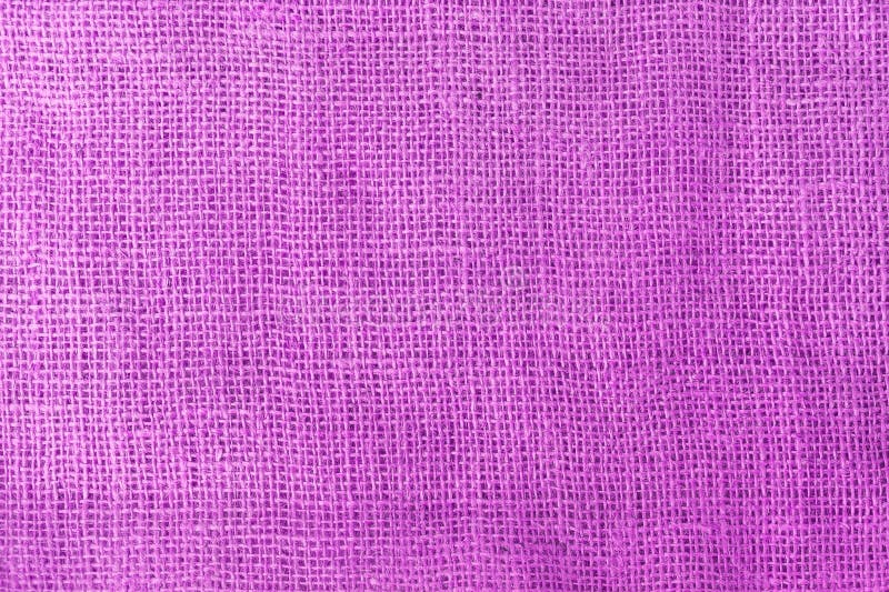 Texture Fabric Burlap for Sewing Pink Background Color Macro Stock ...