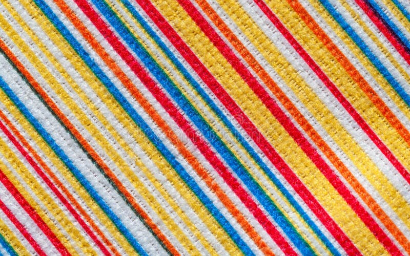 Texture of Fabric with Colorful Pattern Diagonal Line. Stock Photo ...