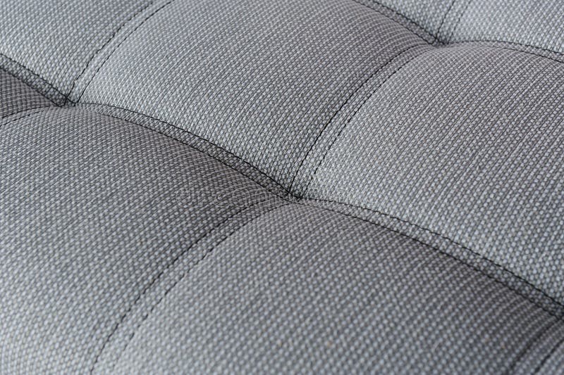 Texture Fabric Gray Sofa with Firmware Stock Photo - Image of ...