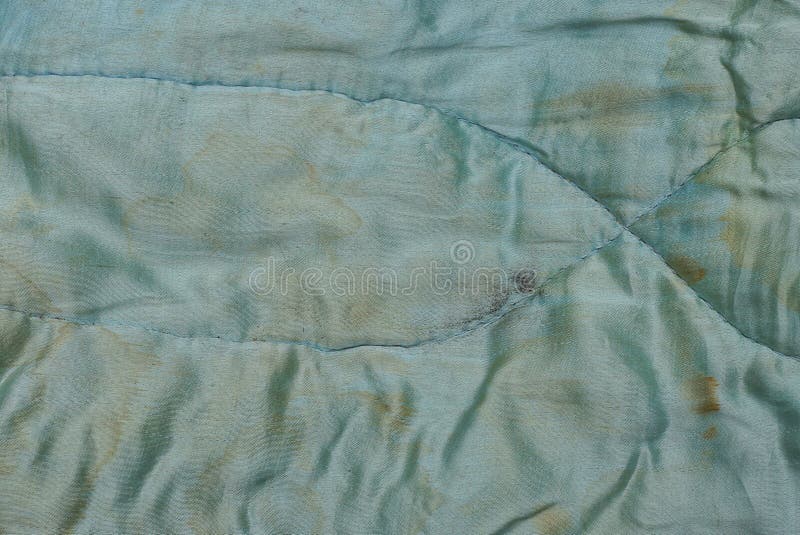 Fabric from a Piece of Crumpled Blue Gray Dirty Cloth Stock Photo ...