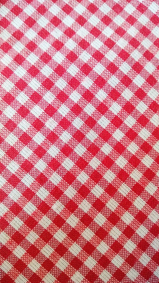 Texture Fabric Red White Square Stock Photo - Image of squre, texture ...