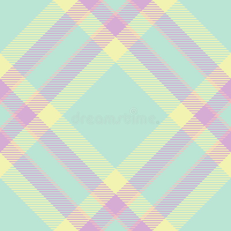 Texture Fabric Seamless of Plaid Vector Textile with a Check Background ...