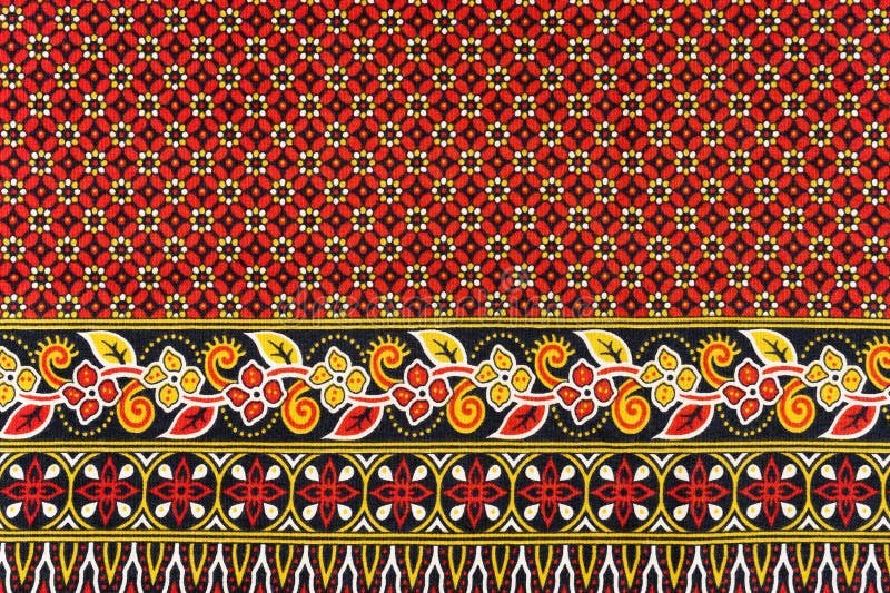 Texture of Fabric Silk Pattern , Thai Cloth Style Loincloth , Beautiful ...