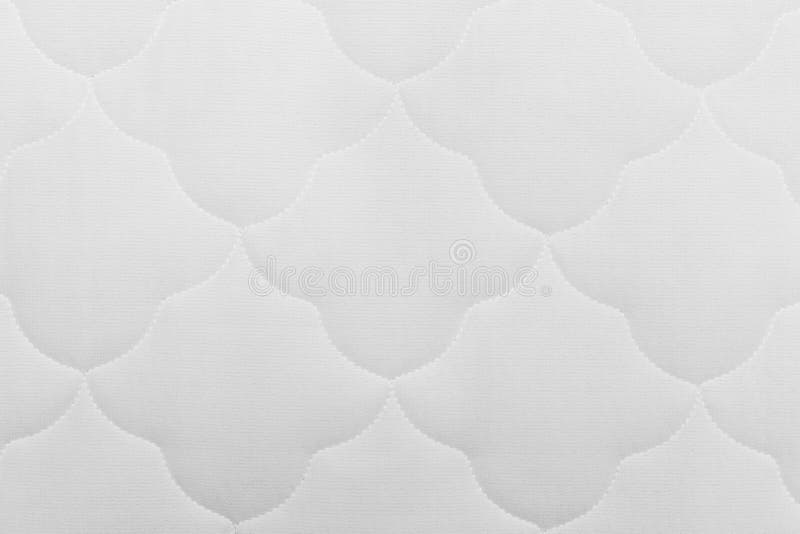 Texture Fabric White Mattress for Bed, Top View. Abstract White Texture ...
