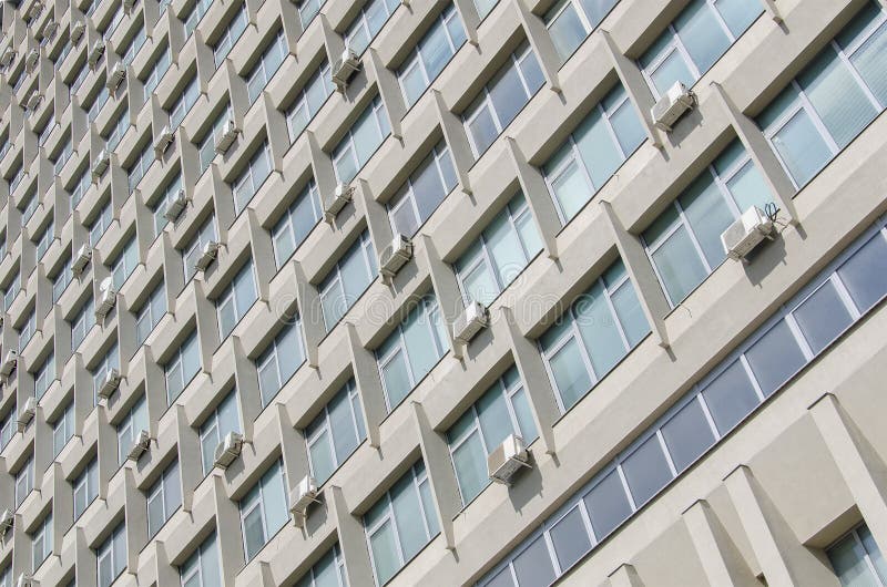 The Texture of the Facade of a Soviet Building Stock Image - Image of ...