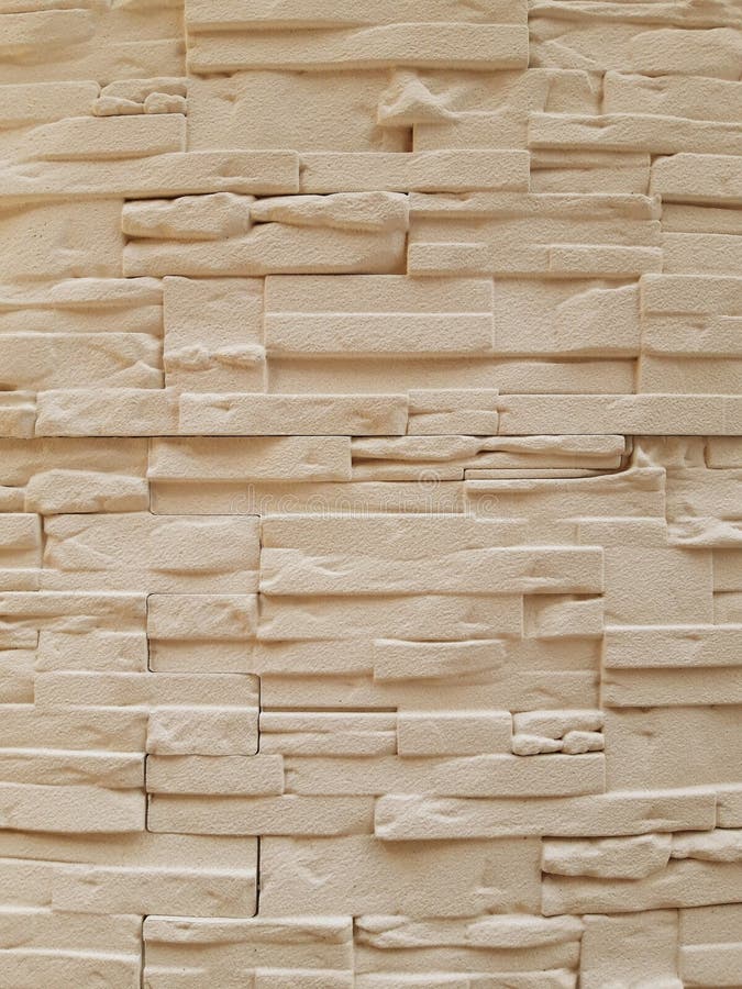 Texture of a Fake Stone Wall. Excellent for Backgrounds. Worked Panels ...