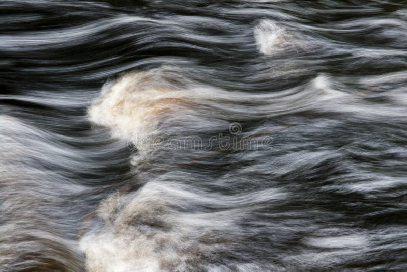 Texture Fast Running Water of the River. Stock Photo - Image of water ...