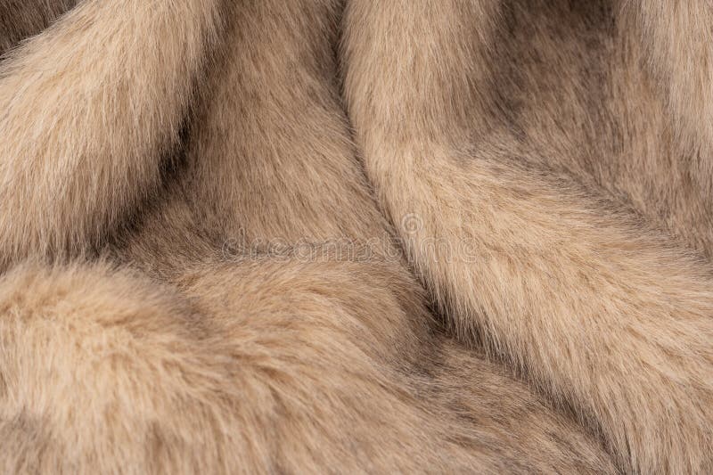 Texture of Faux Fur As a Background, Top View Stock Photo - Image of ...