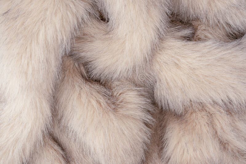 Texture of Faux Fur As a Background, Top View Stock Image - Image of ...