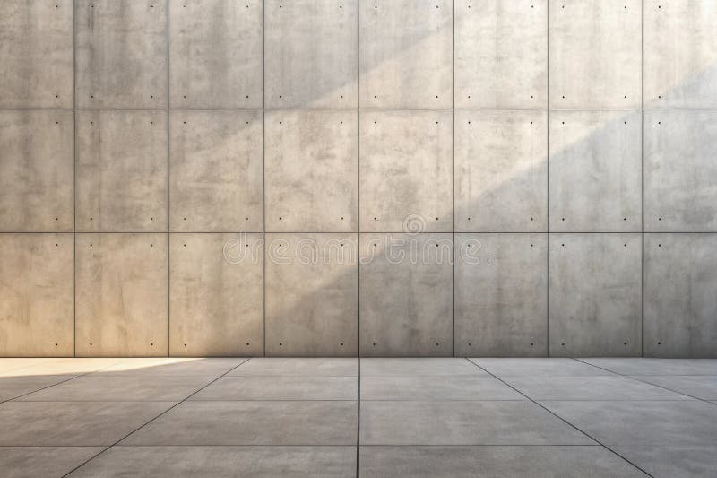 High Resolution Texture of Smooth Concrete Wall with Subtle Shadows and ...