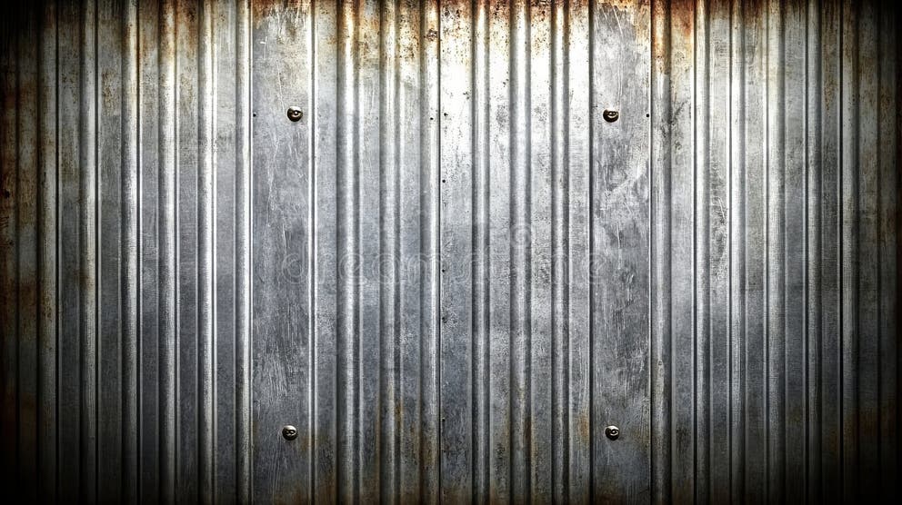 The Texture Features a Weathered Metallic Surface with Subtle Vertical ...