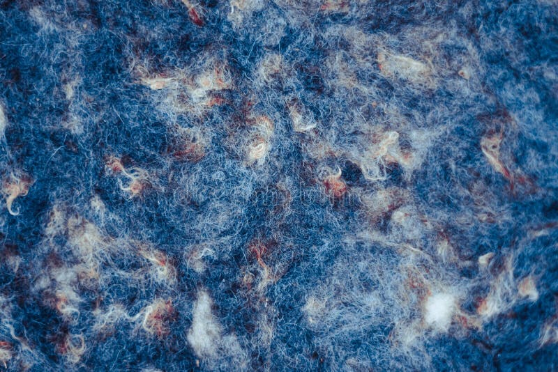 Texture of Wooly Felt Material. Stock Photo - Image of material ...