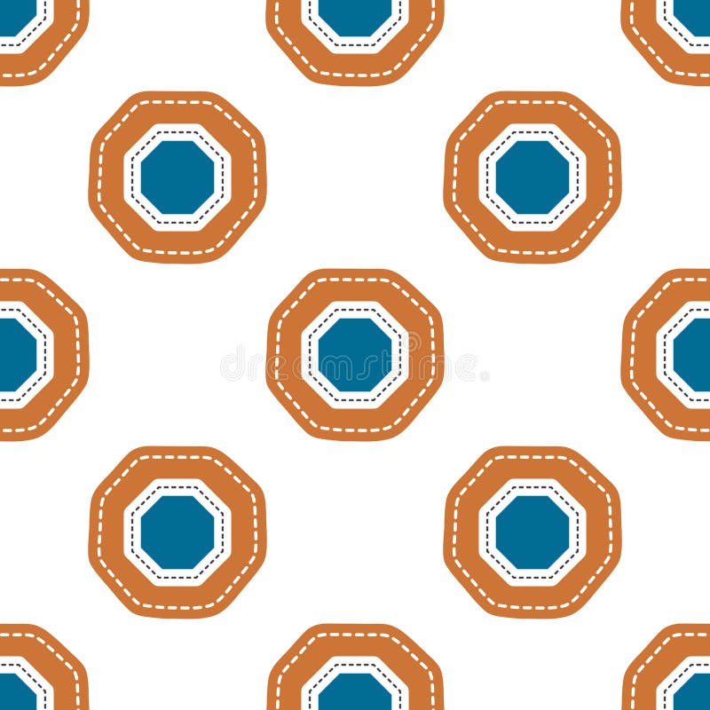 Texture figure octagon stock vector. Illustration of isolated - 165117321