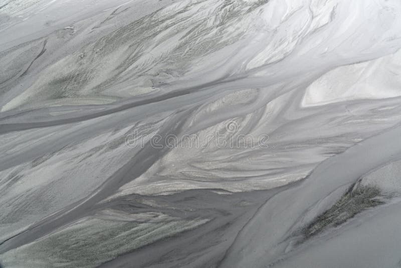 Texture of Fine Gray Sand Mixed with Water Stock Image - Image of ...