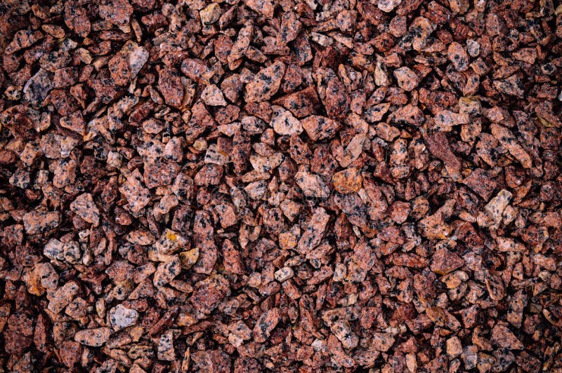 The Texture of Fine Stone Gravel Stock Photo - Image of granite, macro ...