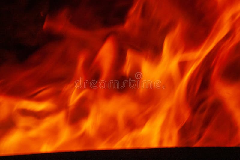 Texture of Fire. Orange Bright Flame Stock Image - Image of inferno ...
