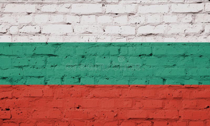 Texture of flag Bulgaria stock image. Image of abstract - 120059455