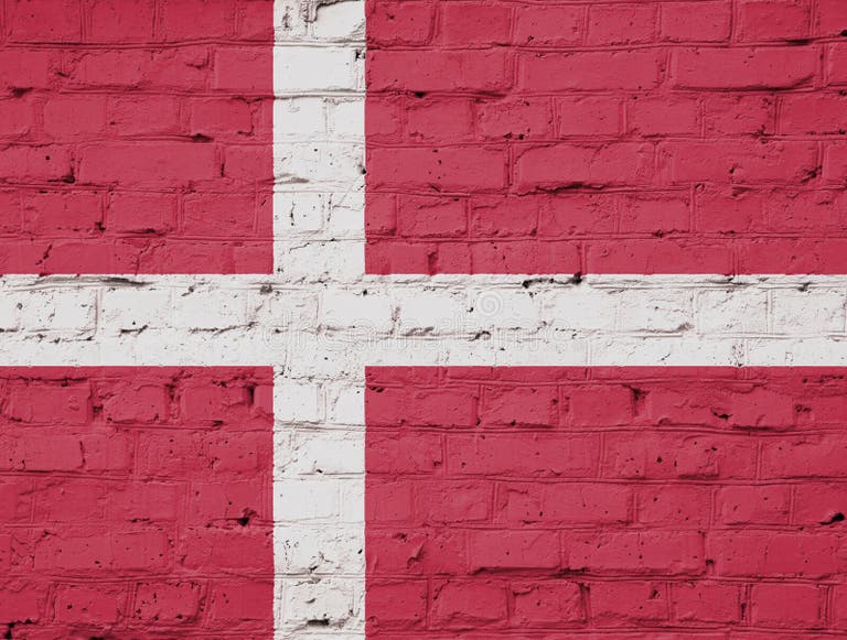 Texture of a Flag of Denmark. Stock Photo - Image of nauru, flag: 114553906