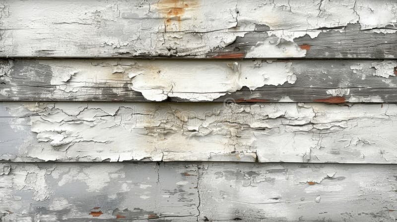 Texture of Flaking White Paint Resembling a Weathered and Aged Surface ...