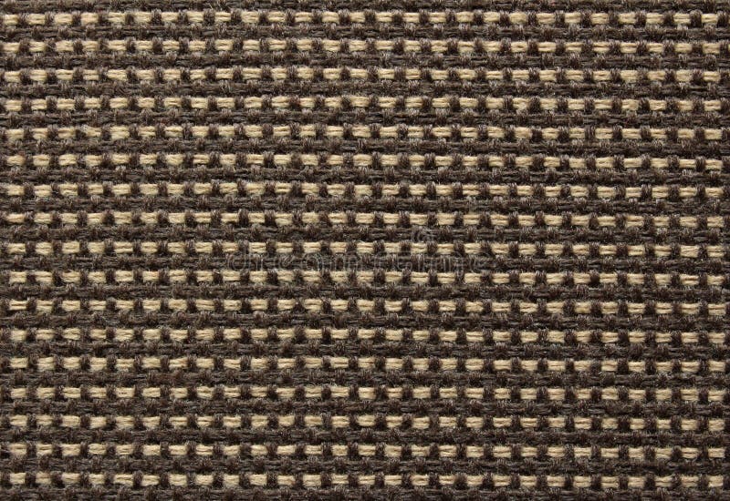 Texture of Fleecy Brown Checkered Fabric Stock Photo - Image of fibre ...