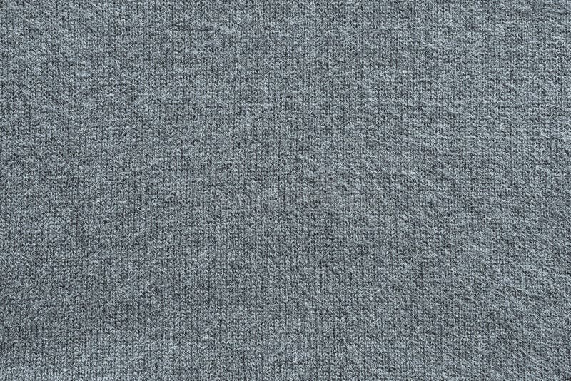 Texture of Fleecy Knitted Fabric Gray Color Stock Photo - Image of tone ...