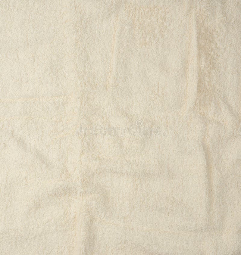 Texture of Fleecy White Towels, Full Frame Stock Image - Image of ...