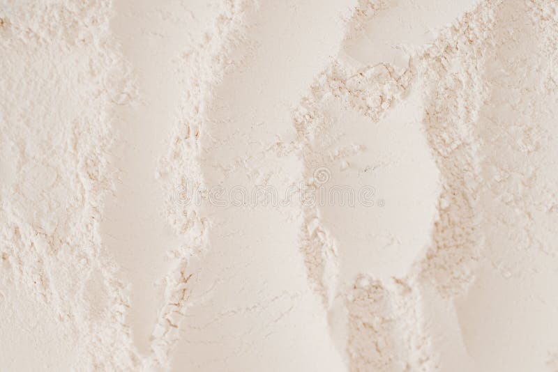 Texture of Flour for Cooking and Dough. White Flour Photo from Above ...