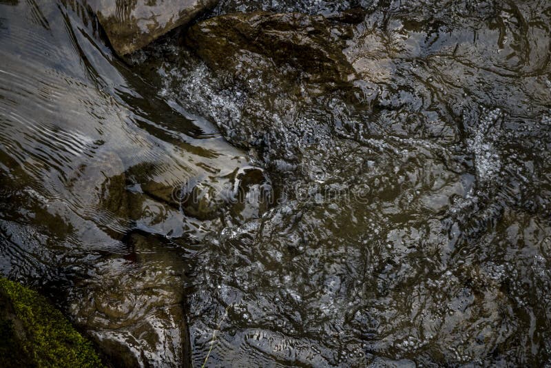 Texture of flowing water stock photo. Image of black - 158221742