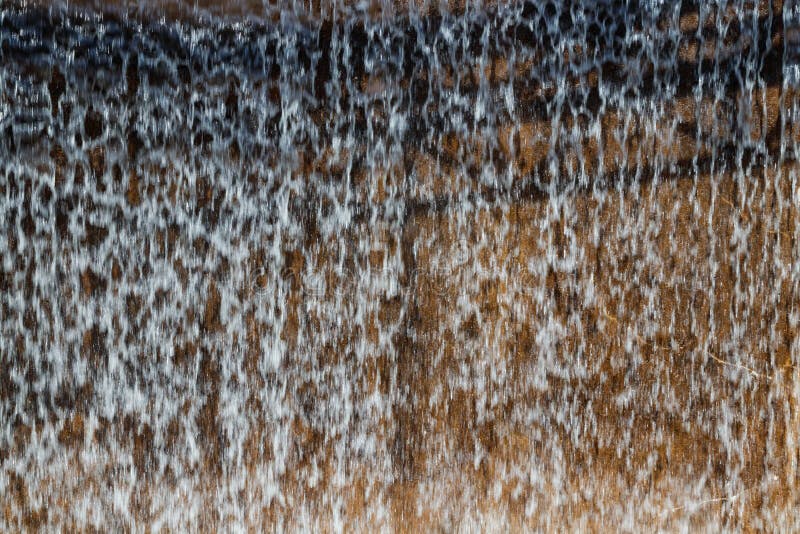 Texture of a Flowing Waterfall on the Wall Stock Image - Image of blue ...