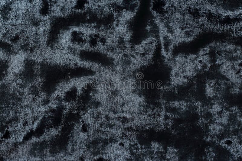 Texture of the Fluff of Black Velvet Stock Image - Image of cloth, silk ...