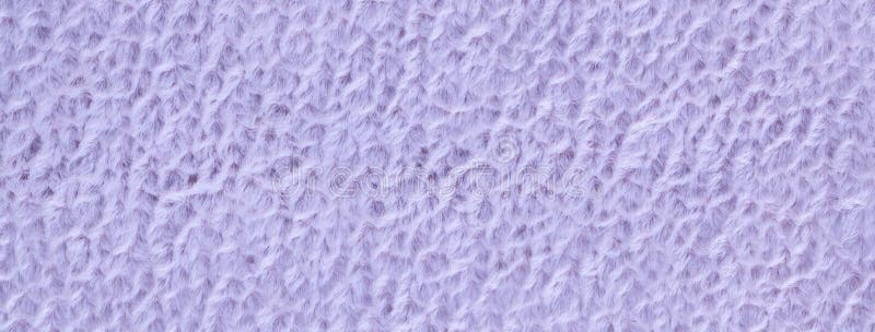 Texture Fluffy Light Violet Woolen Textile Background from Soft Fleecy ...
