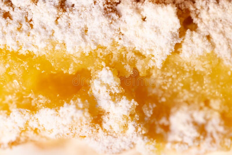Texture of Fluffy Sponge Cake, Close Up View Stock Image - Image of ...