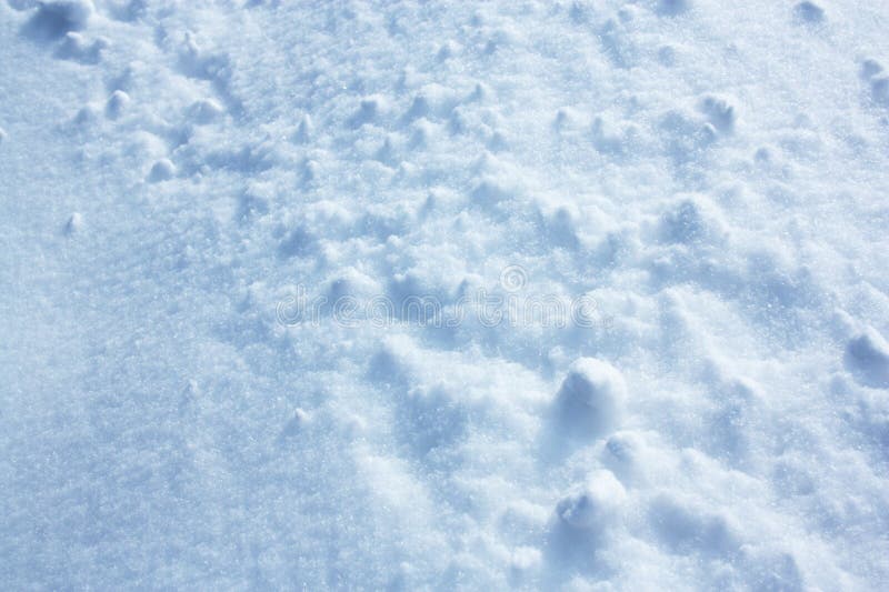 The Texture of Fluffy Winter Snow with Lumps Stock Image - Image of ...