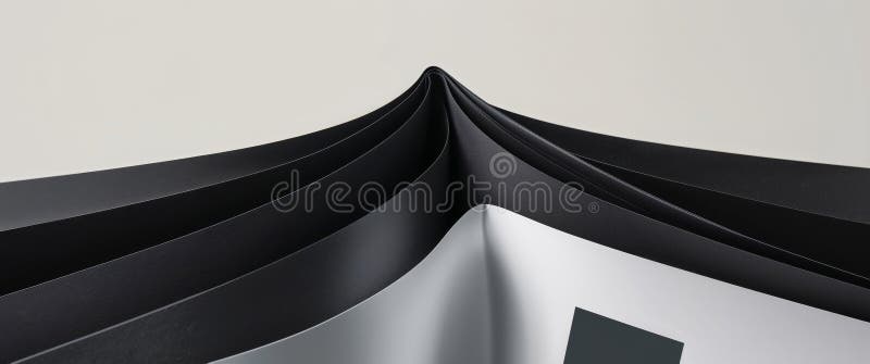 Texture of Folded Black Toner Paper and Cool Poster Overlay Stock Photo ...