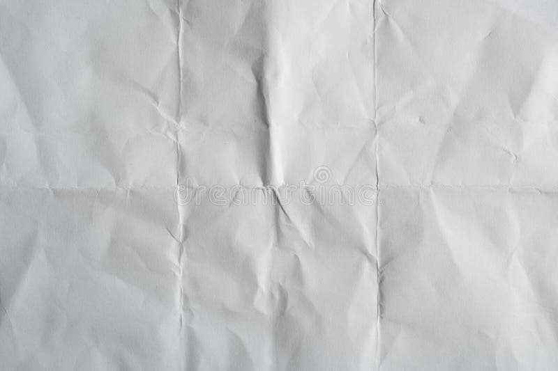 Texture of Folded Crumpled Paper with Light and Dark Areas Stock Photo ...