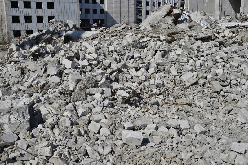 Texture in the Form of Scattered Stones on the Background of a ...