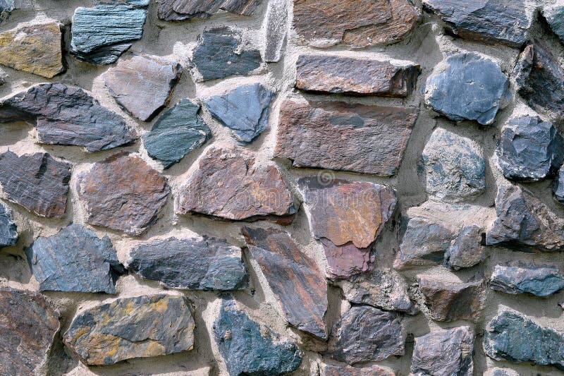 The Texture in the Form of a Wall of Colored Quartz Stock Photo - Image ...