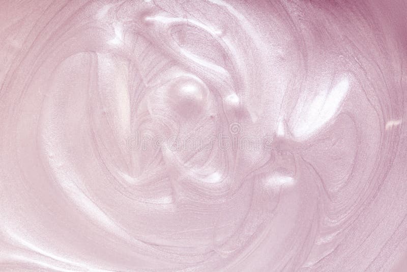 Texture of Foundation for Face. Smear of Primer Highlighter or ...