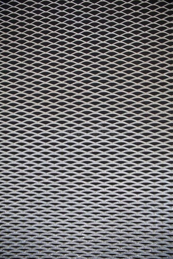 Texture from a Fragment of a Steel Panel Stock Photo - Image of grid ...