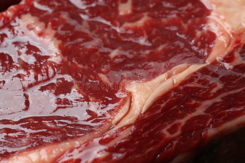 Texture of Fresh Beef Meat As Background, Closeup Stock Photo - Image ...