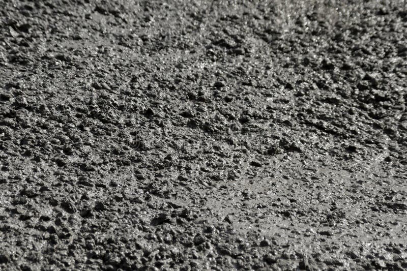 Texture of Fresh and Hydrated Ready-mix Concrete Stock Image - Image of ...