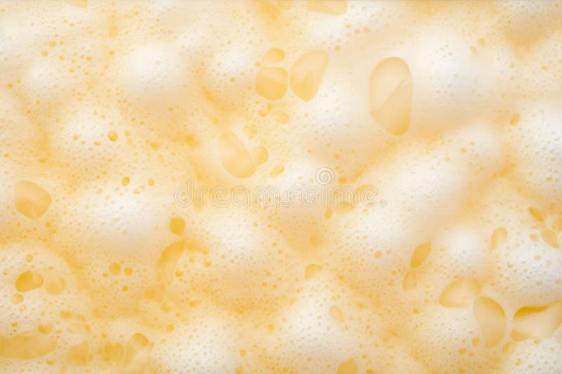 Texture of Freshly Poured Beer Foam in a Glass Stock Photo - Image of ...