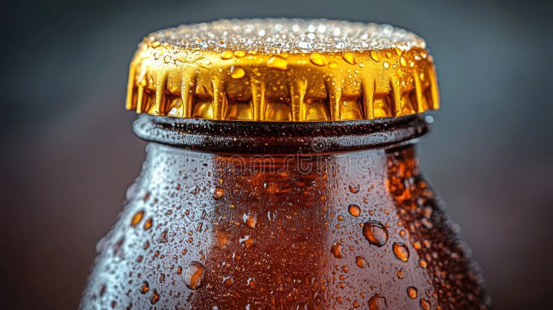 The Texture and Freshness of a Bottle Cap are on Full Display in this ...