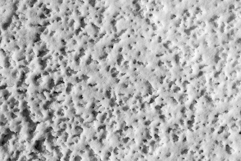 Texture of Friable White Snow Stock Photo - Image of grained, blank ...