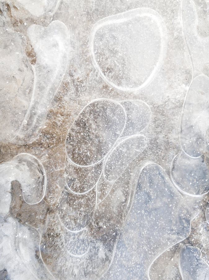 Texture of frozen ice stock image. Image of texture - 207134061
