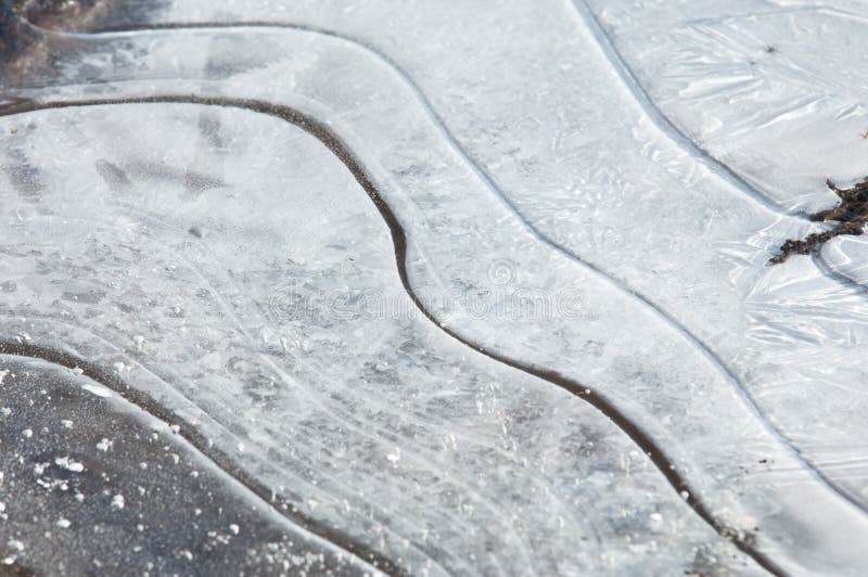 Texture. Frozen puddle stock image. Image of blue, beauty - 122720209