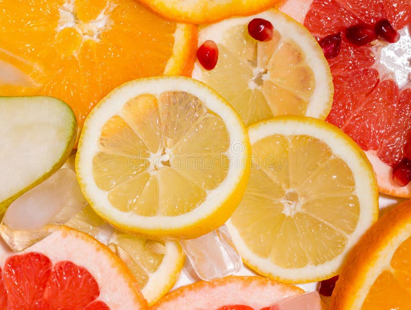 Texture of Fruit Slices Such Stock Image - Image of fruit, citrus ...