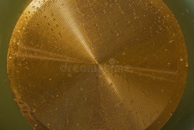 Texture of the Frying Pan Bottom Stock Photo - Image of macro, cleaning ...