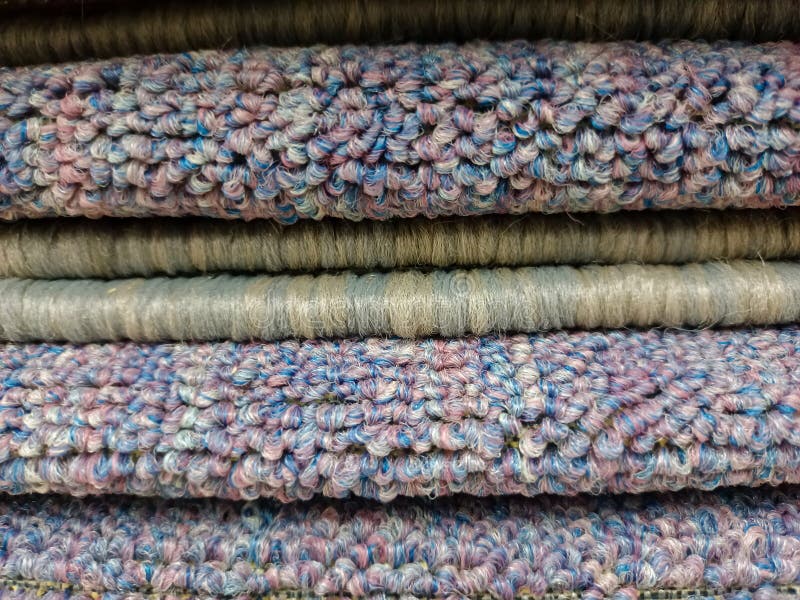 The Texture of a Furry Carpet Fold Stock Image - Image of texture ...