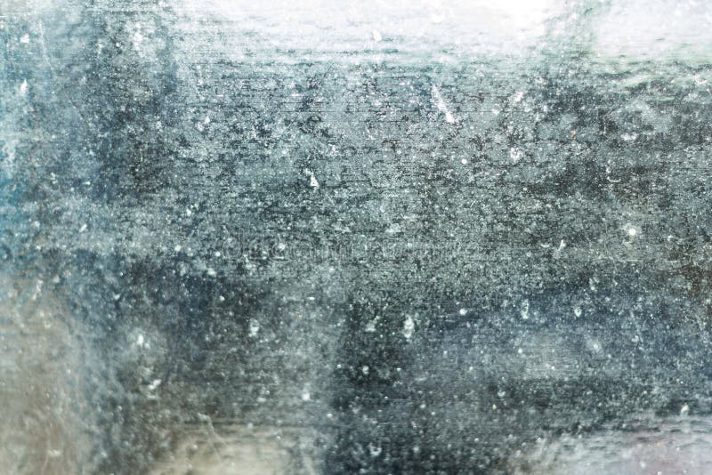 Texture of Glass, Crack, Dust and Scratches, Close-up Stock Image ...